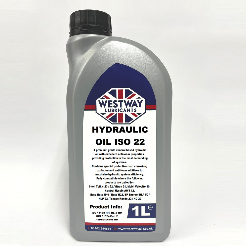 Hydraulic Oil ISO 22 – Westway Oils