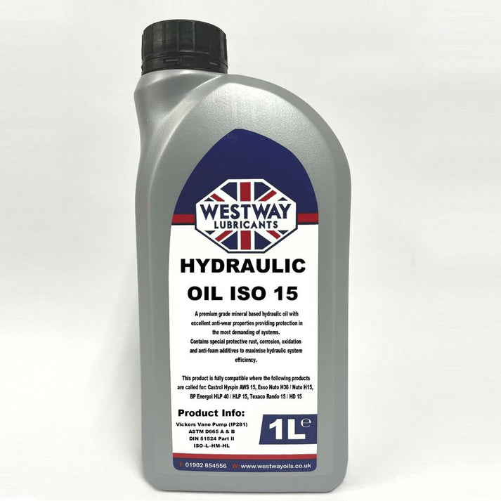 Hydraulic Oil ISO 15 – Westway Oils