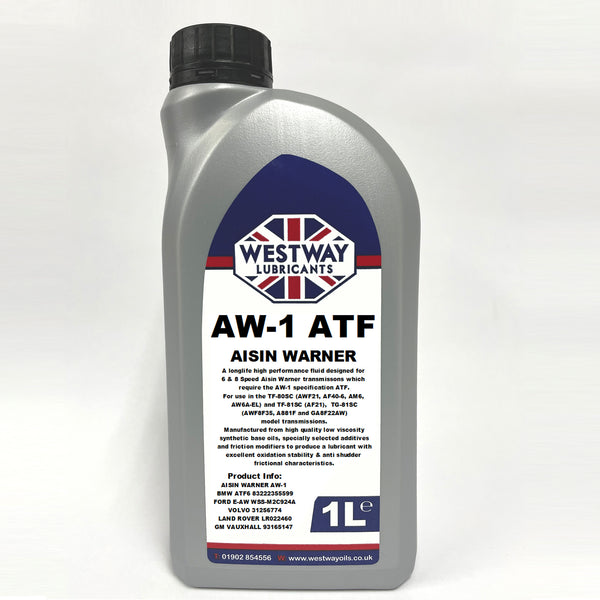 AW-1 ATF Synthetic Transmission Fluid – Westway Oils