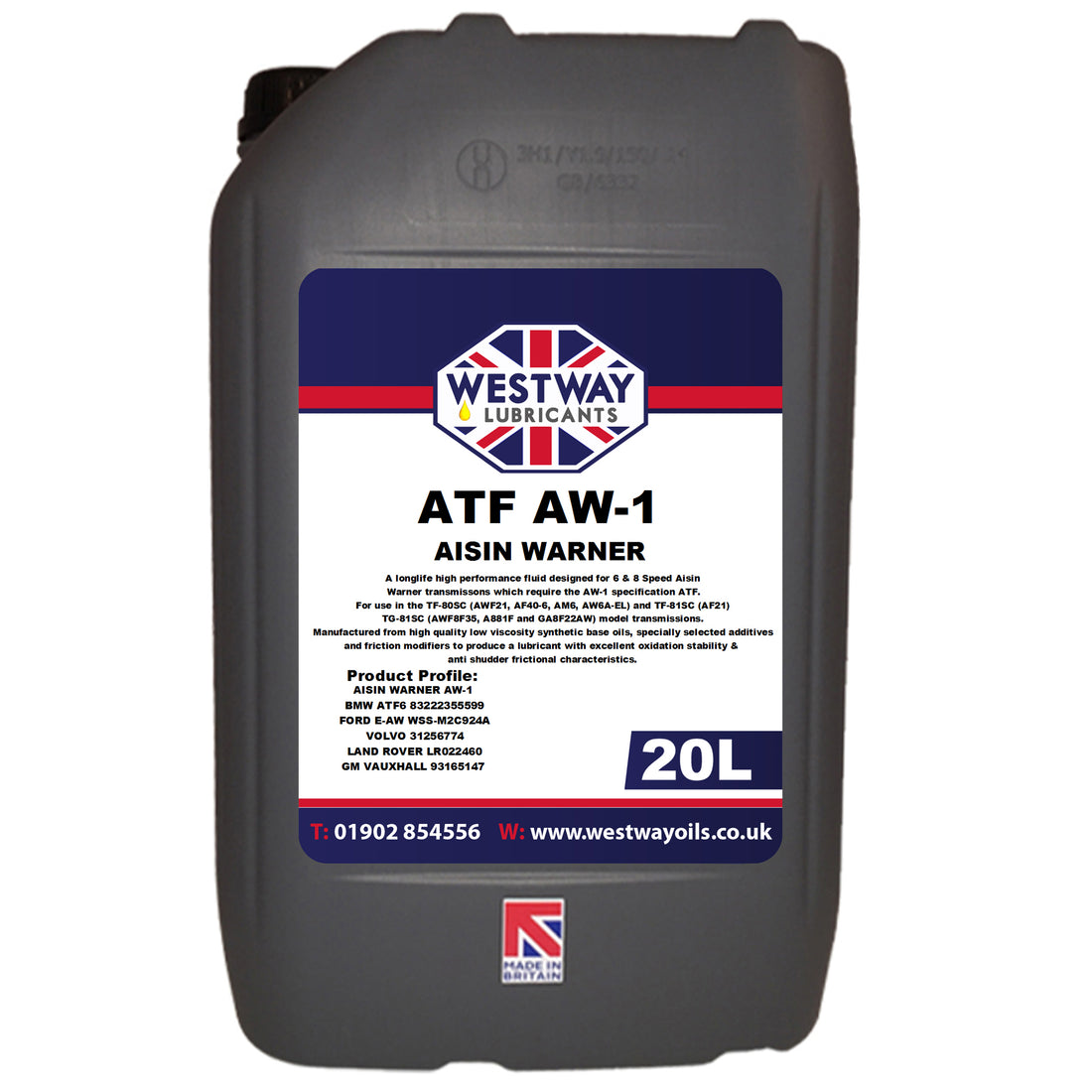 AW-1 ATF Synthetic Transmission Fluid – Westway Oils