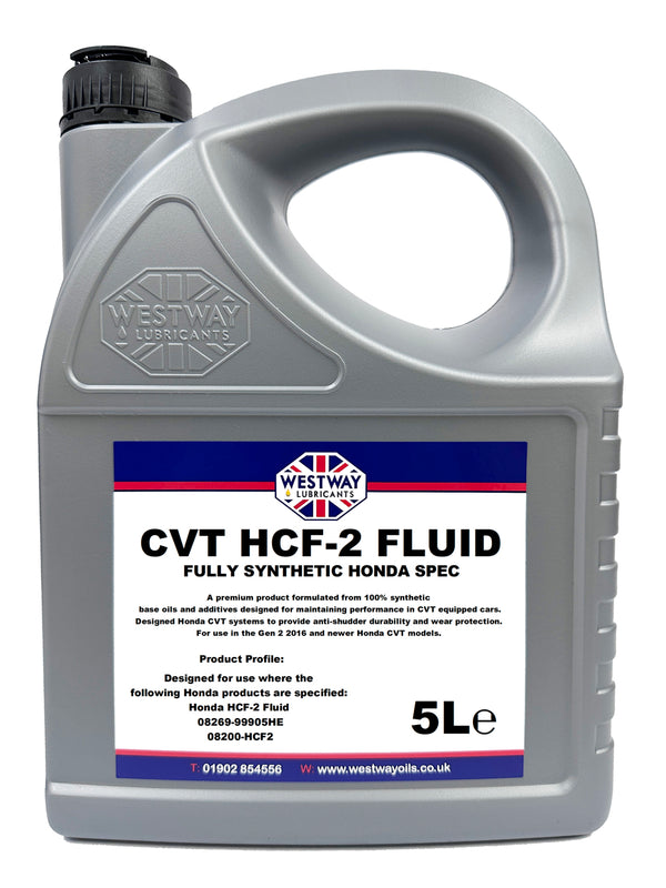 HCF-2 CVT Fluid Suitable For Honda Vehicles – Westway Oils