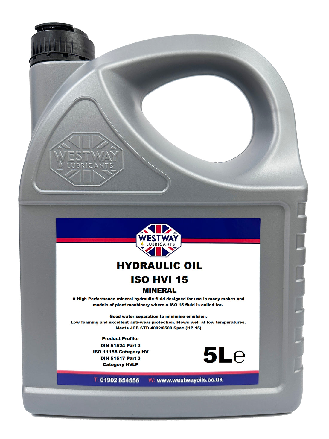 Hydraulic Oil ISO HVI 15 meets JCB 4002/0500 – Westway Oils
