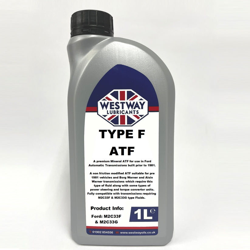 Type F Ford ATF Transmission Fluid M2C33F M2C-33F – Westway Oils