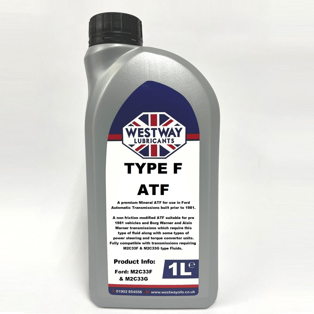 Type F Ford ATF Transmission Fluid M2C33F M2C-33F – Westway Oils