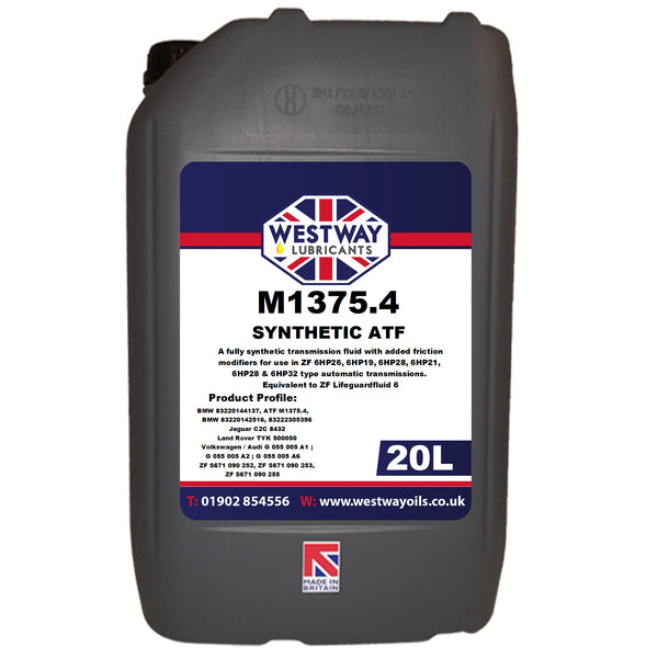 M1375.4 ATF Fully Synthetic 6 Speed ZF Lifeguard Fluid 6 Equivalent ...