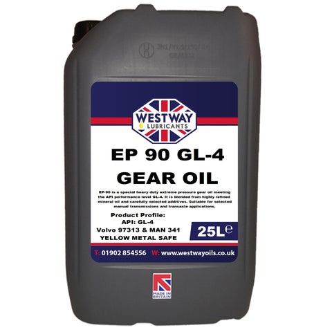 EP 90 Mineral Gear Oil GL-4 Hypoid – Westway Oils