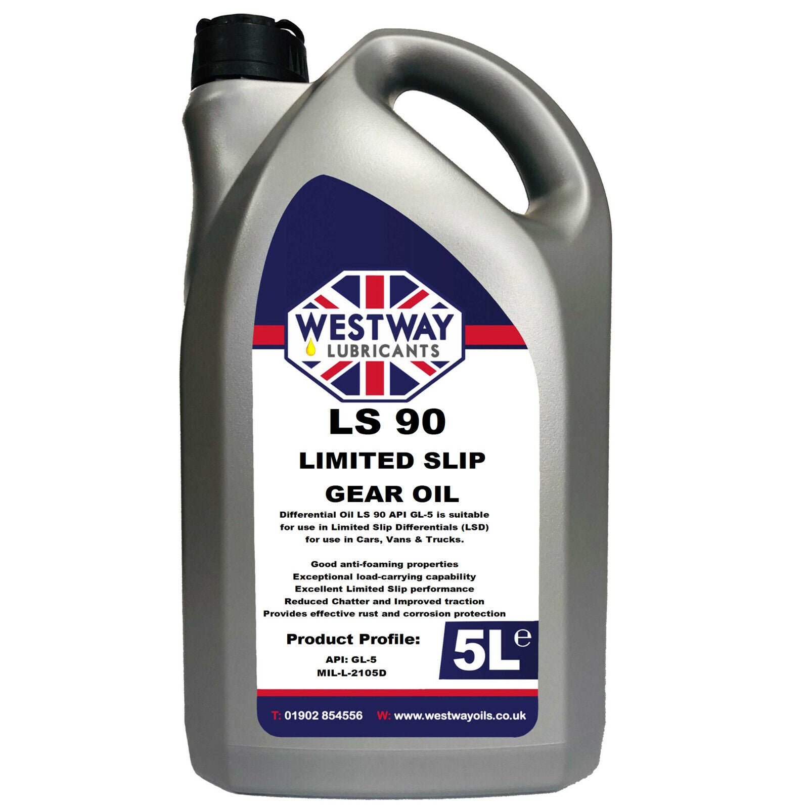EP 90 LSD / Limited Slip Mineral Gear Oil GL-5 Hypoid – Westway Oils