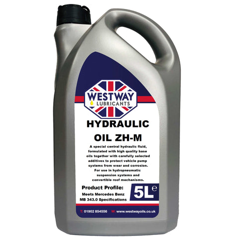 Hydraulic Oil ZHM ZH-M Convertible Roof Oil MB 343.0 – Westway Oils