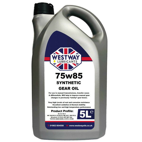 75w85 Synthetic Gear / Differential Oil – Westway Oils