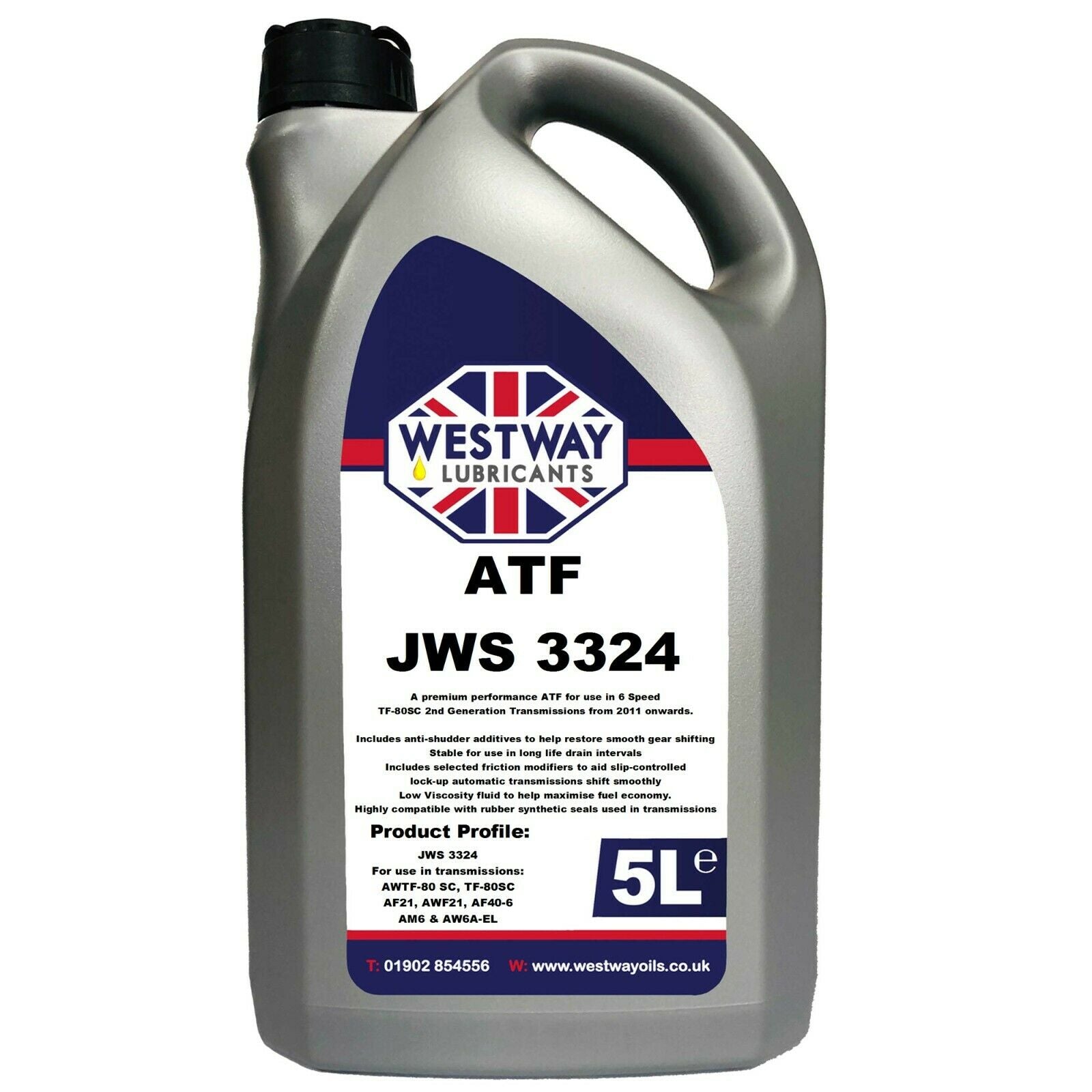 ATF JWS 3324 Automatic Transmission Fluid – Westway Oils