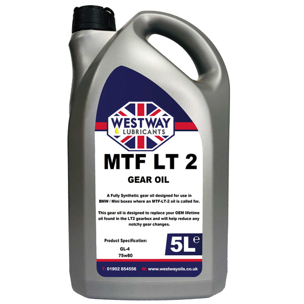 MTF-LT-2 Gear Oil 75w80 Synthetic – Westway Oils