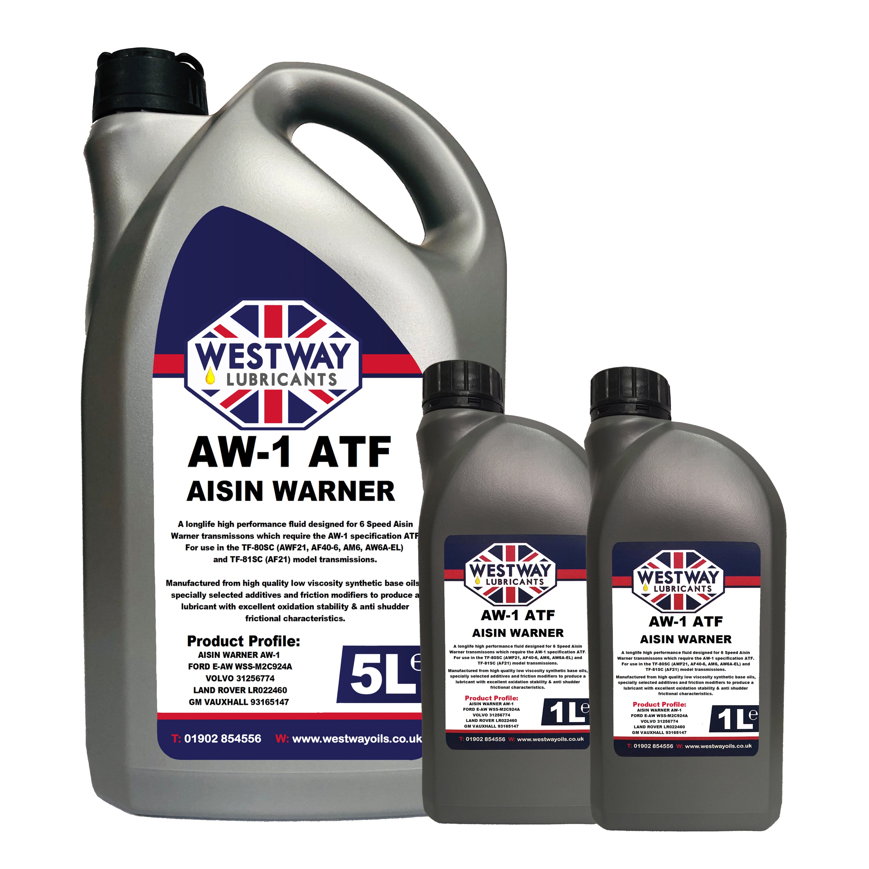 AW-1 ATF Synthetic Transmission Fluid – Westway Oils