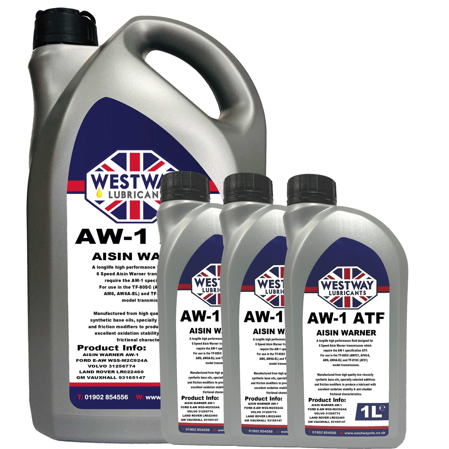 AW-1 ATF Synthetic Transmission Fluid – Westway Oils